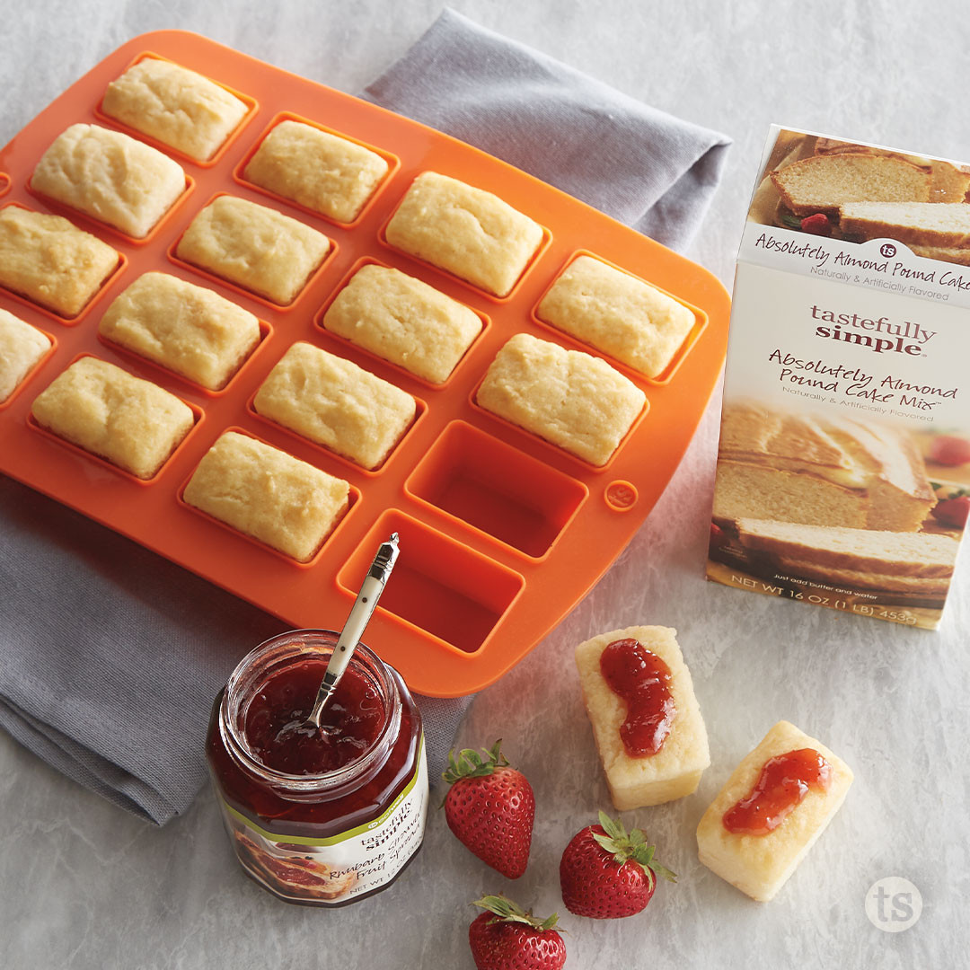 Orange Silicone Bar Pan - Mini Loaf Pan - TS Beer Bread