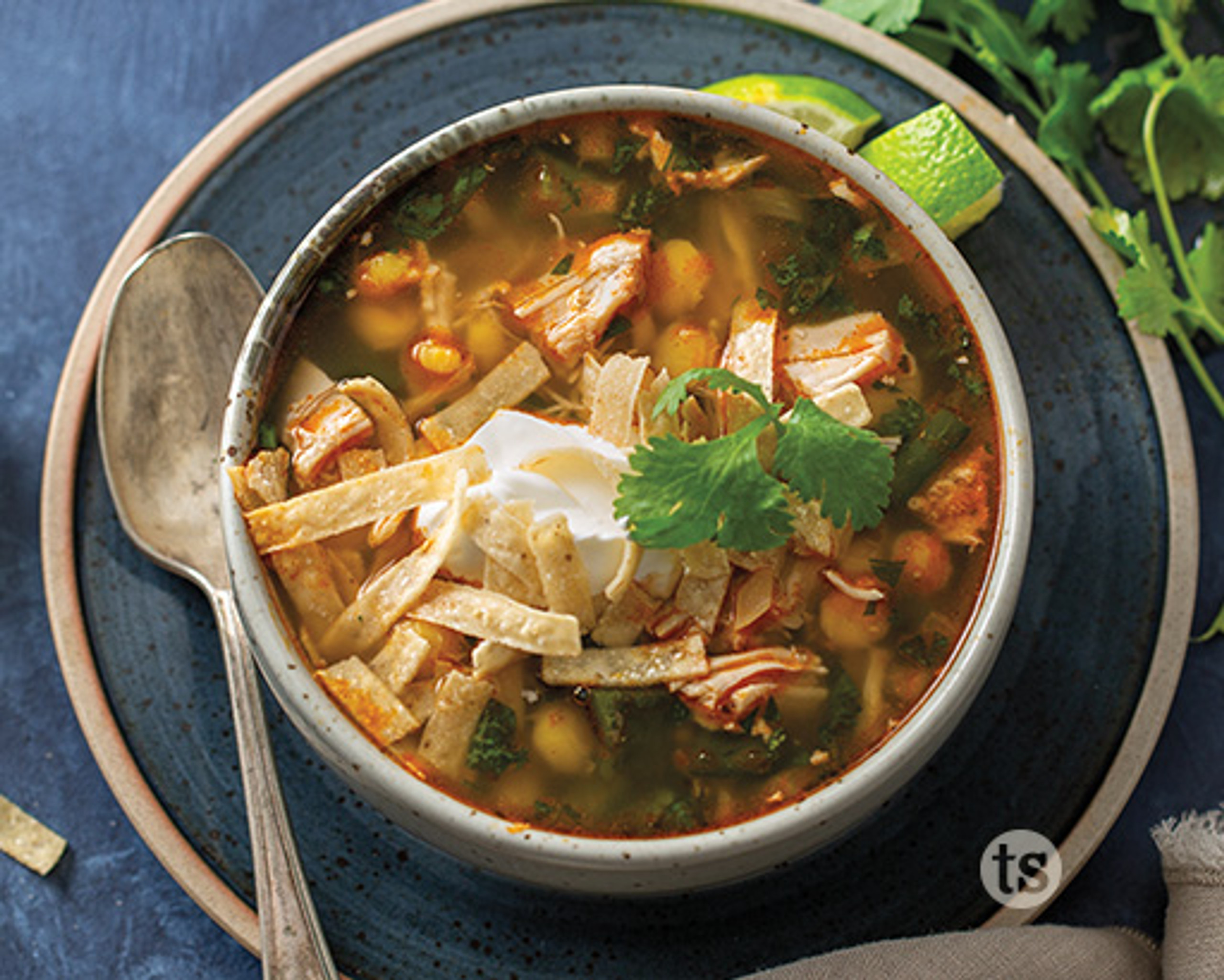 Easy Chicken Posole Soup