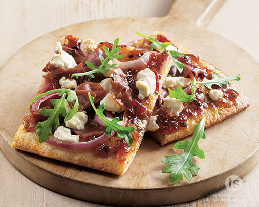 Prosciutto Bacon Jam Pizza