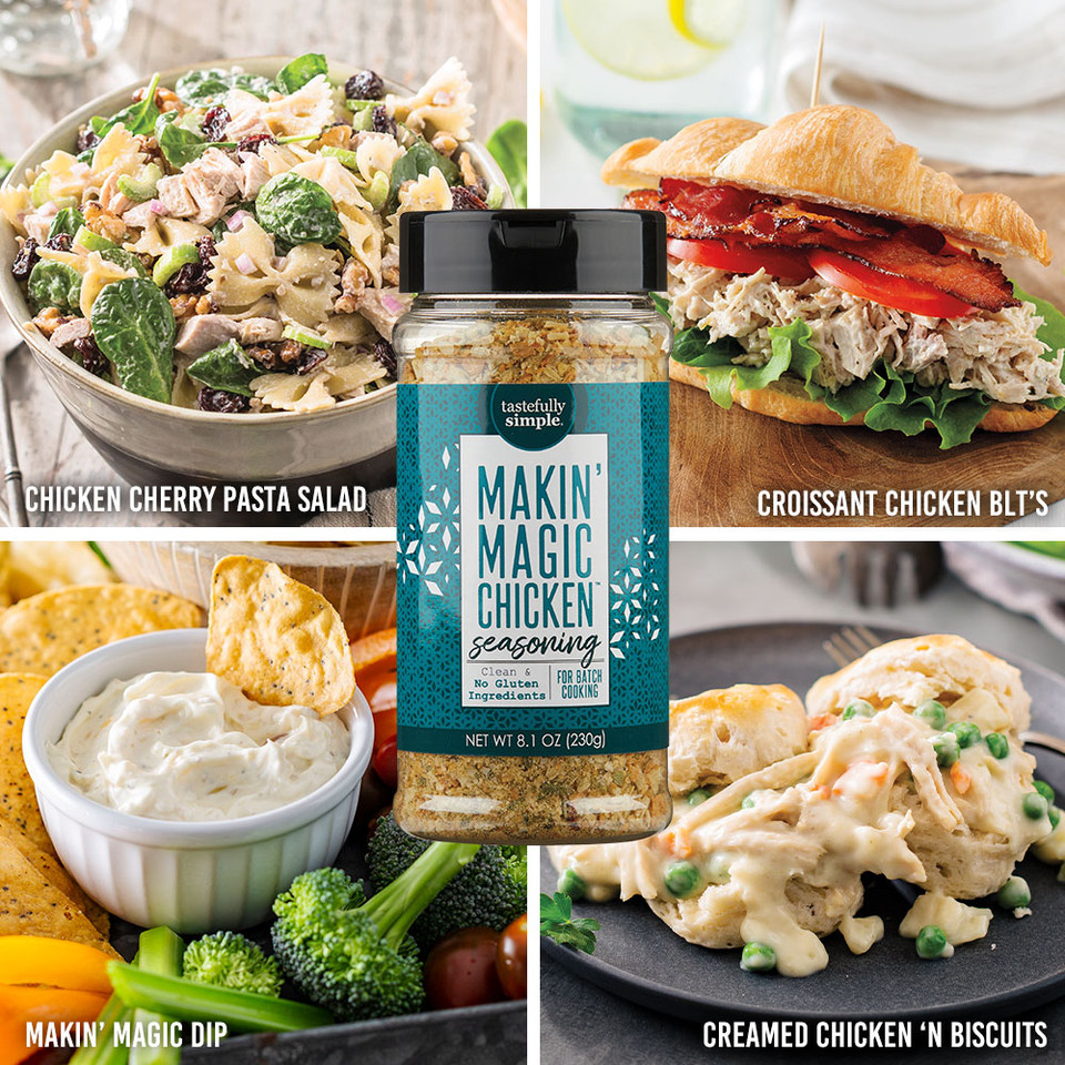Tastefully Simple Makin' Magic Chicken™ Seasoning SS23