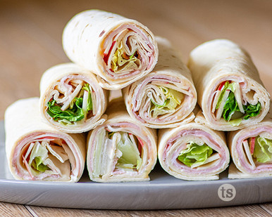 Honey Mustard Ham Wraps