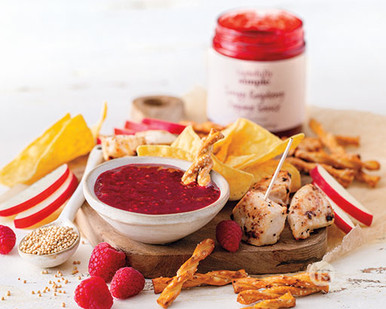 Tangy Raspberry Dipping Sauce Serving Suggestions