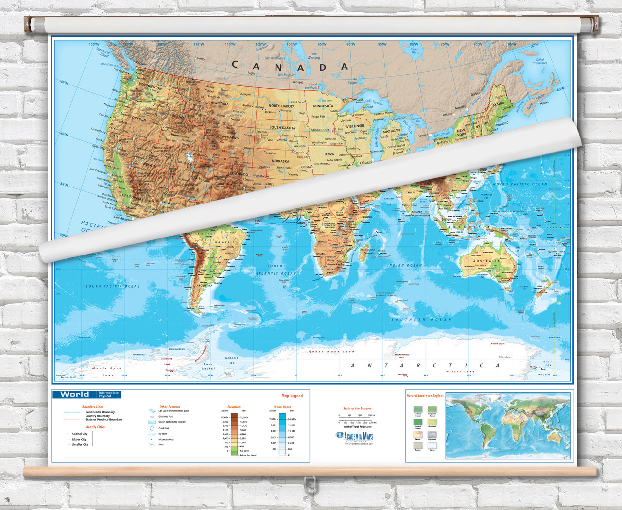 Primary Learning US & World Maps - Educational Maps for Young Learners ...