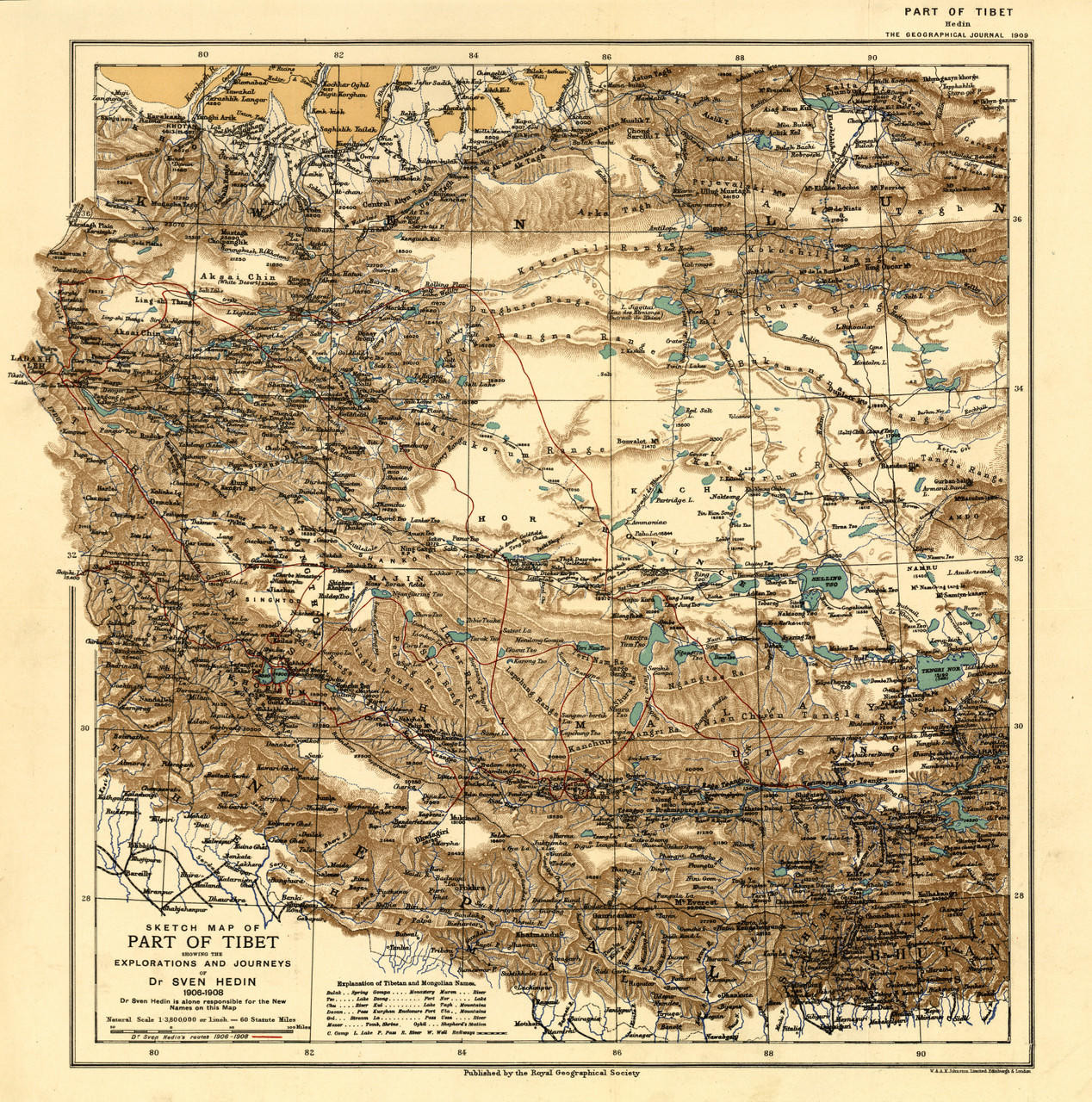 Historic Map - Asia - 1700 | World Maps Online