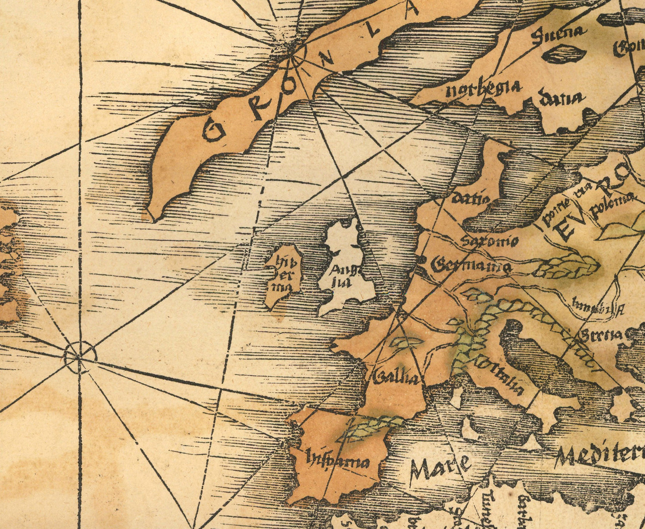 Historical Map of the World - 1513 - Old Waldseemuller Map | World Maps ...