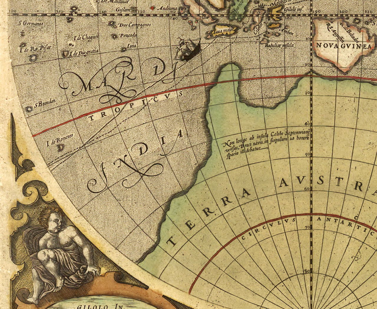 Historic Map - World - 1595 - Jodocus Hondius | World Maps Online