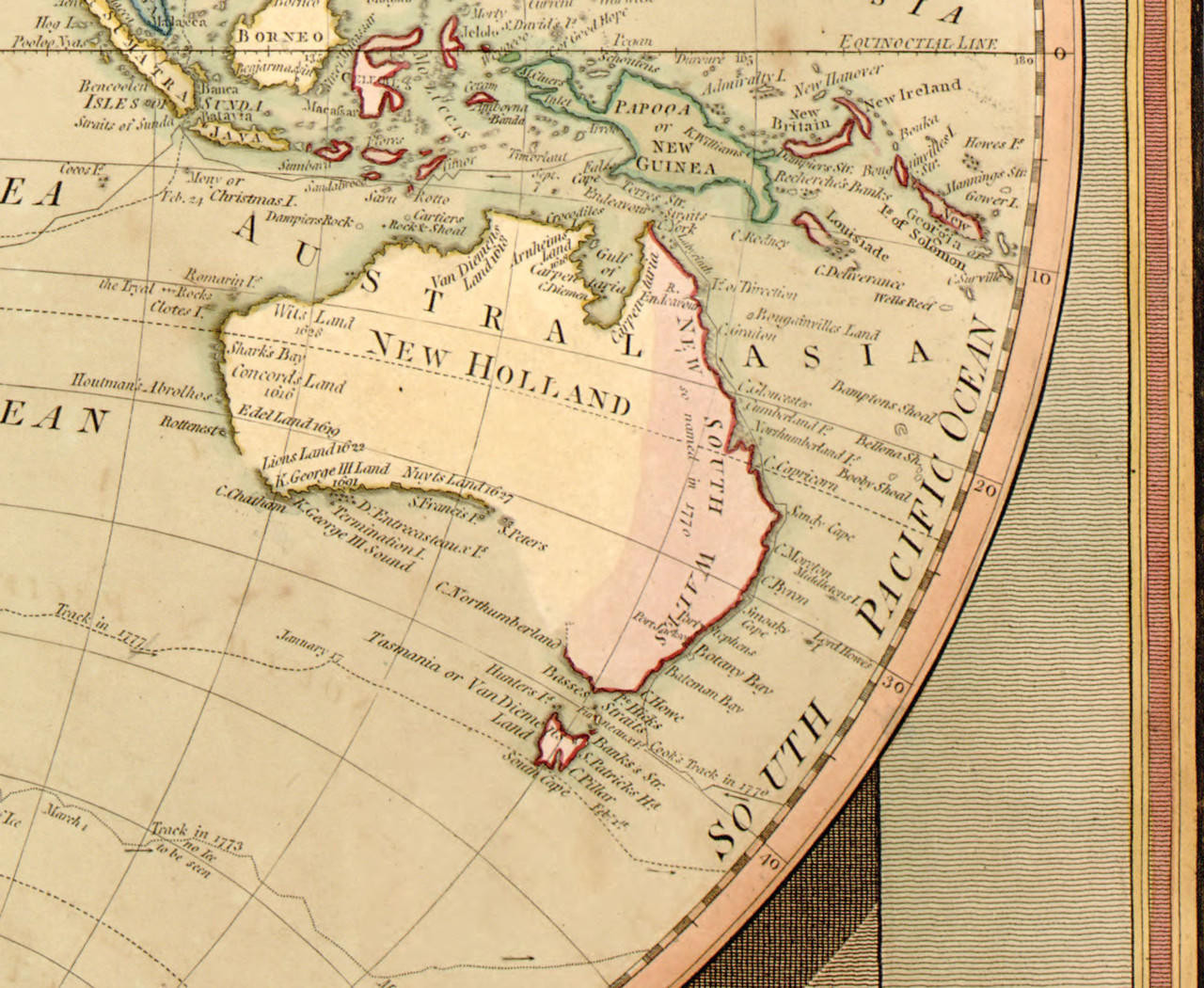 Historical World Map - 1808 - Antique Map Print | World Maps Online