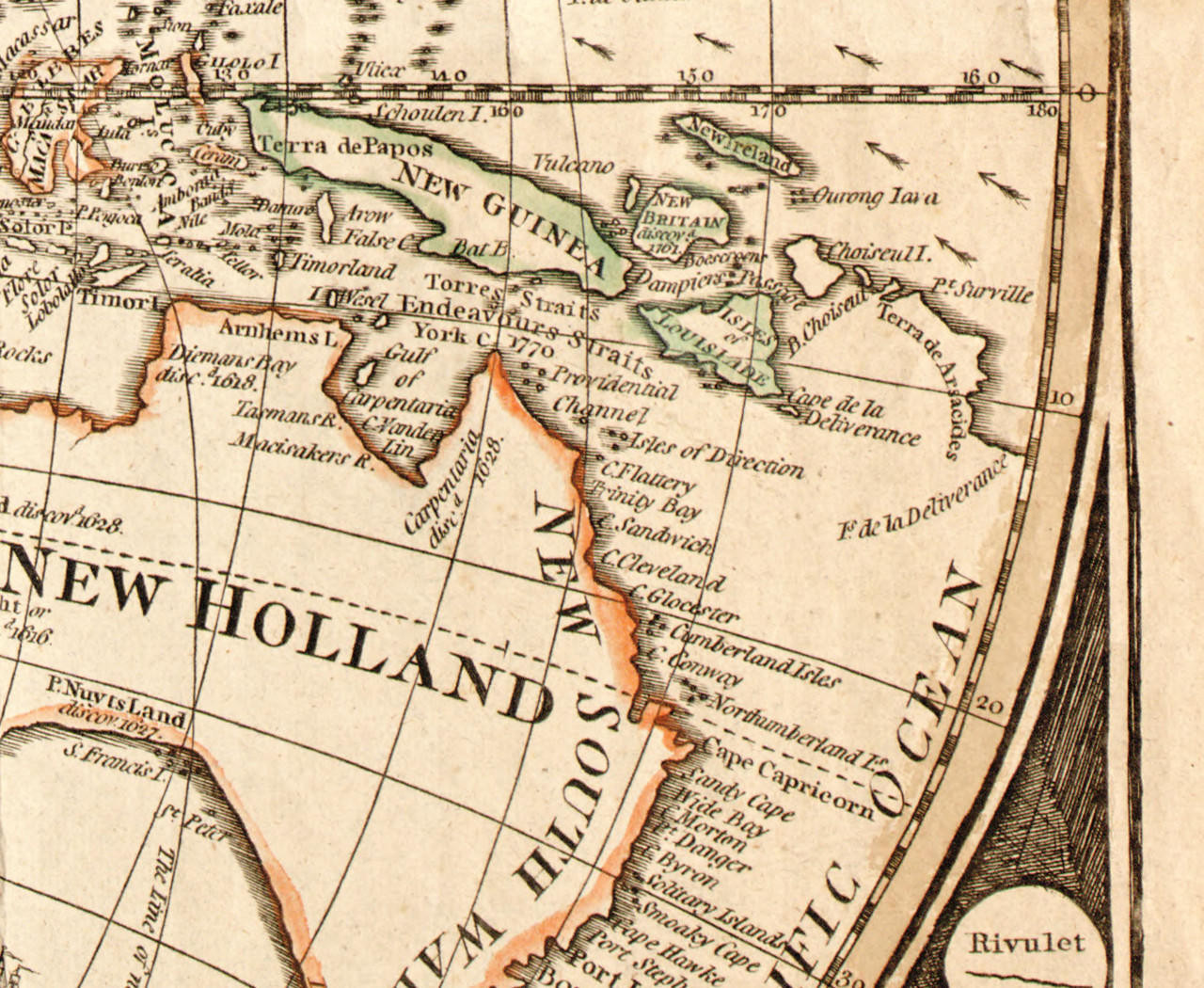 Vintage 1799 World Map by Thomas Kitchen | World Maps Online