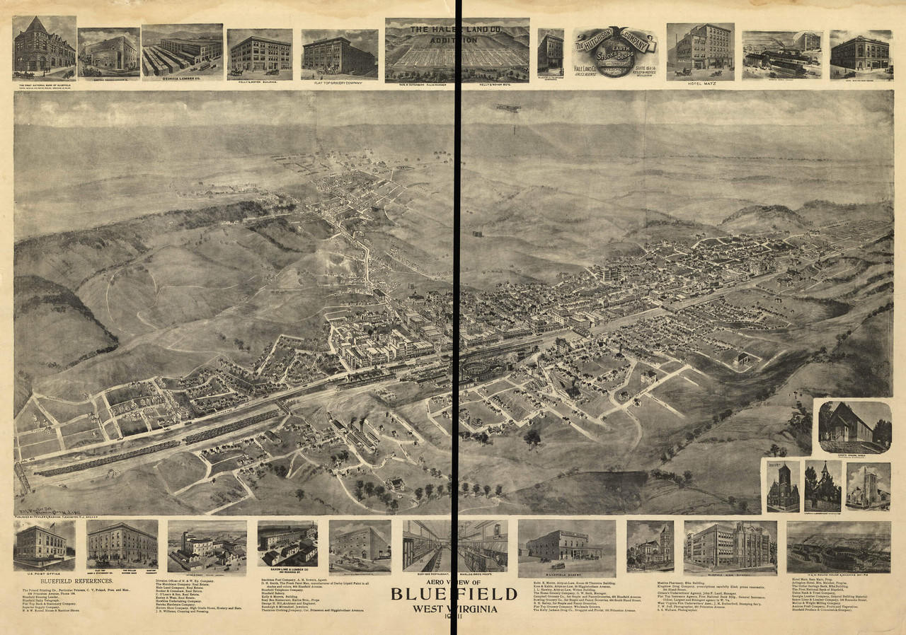Historic Map - Keystone, WV - 1911 | World Maps Online