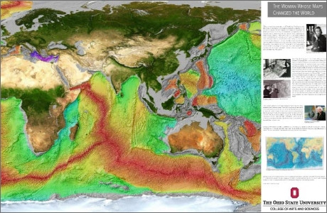 1-World Text Map Mural - White on Black | World Maps Online