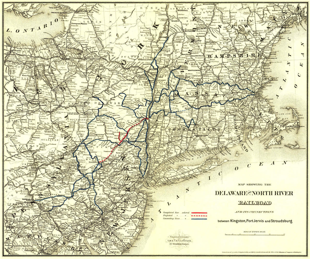 Historical Map of the United States - 1890 | World Maps Online