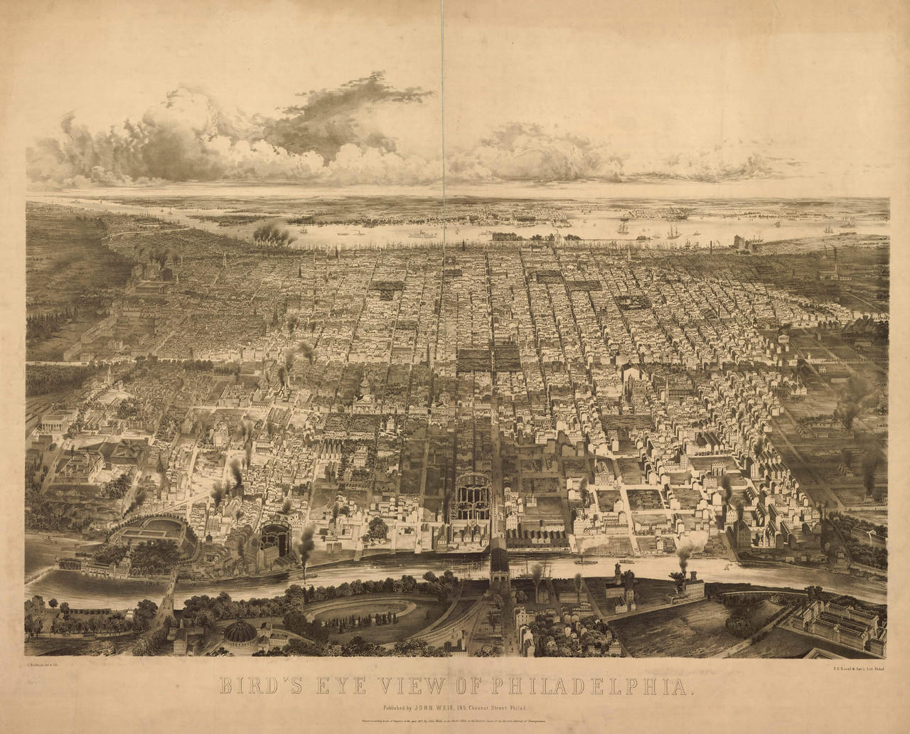 Historic Map - Philadelphia, PA - 1907 | World Maps Online