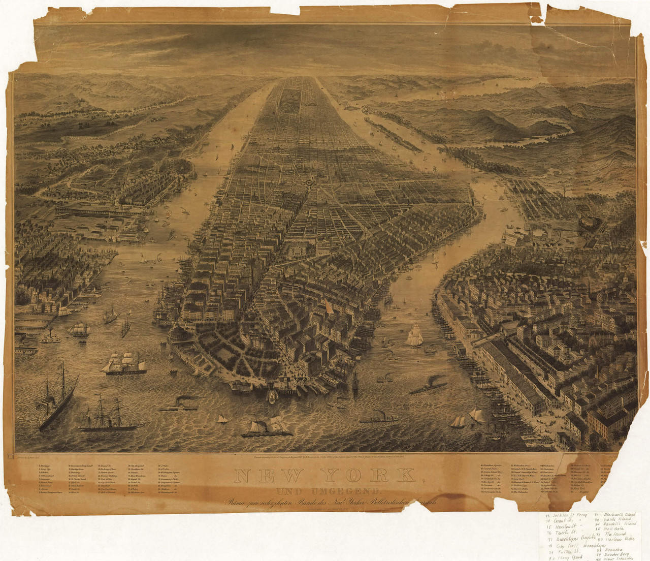 Historic Map - Arizona & New Mexico - 1867 | World Maps Online