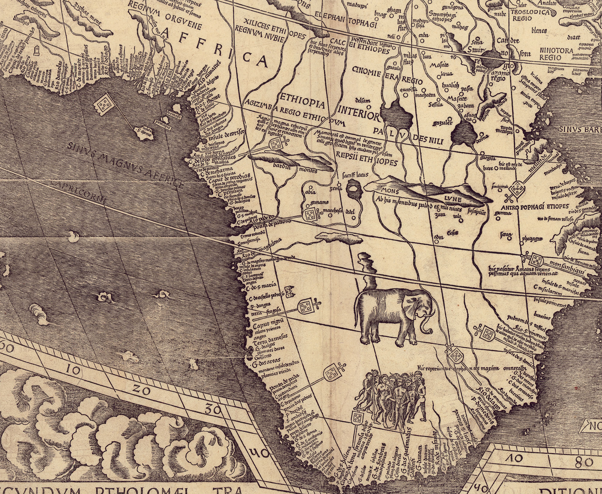 Historical Map of the World - 1507 - Waldseemuller | World Maps Online