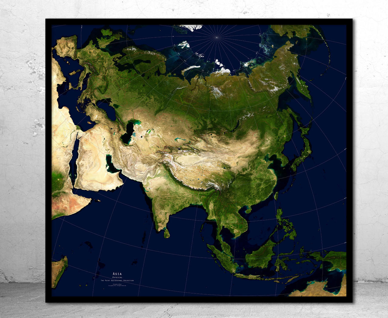 Asia Map World