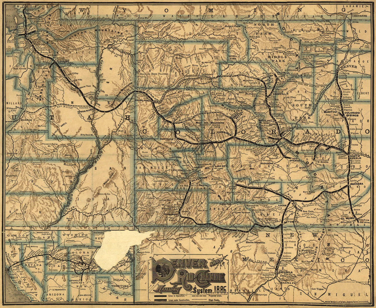 County Colorado Map