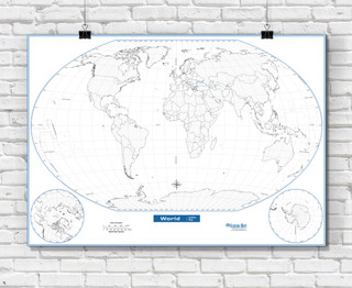 Elementary School Classroom Wall Maps