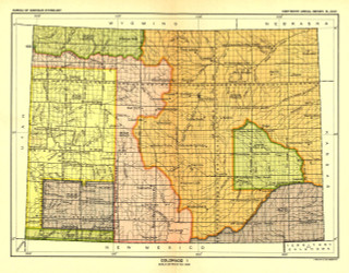 Historical Map of Missouri - Indian Lands - 1896 | World Maps Online