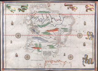 Historical Map of the Americas - 1650 | World Maps Online