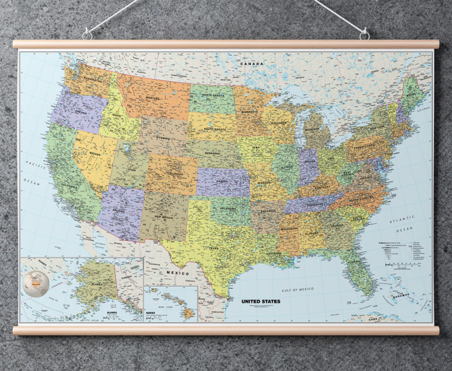 United States Political Wall Maps