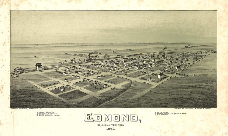 Historic Map - Ardmore, OK - 1891 | World Maps Online