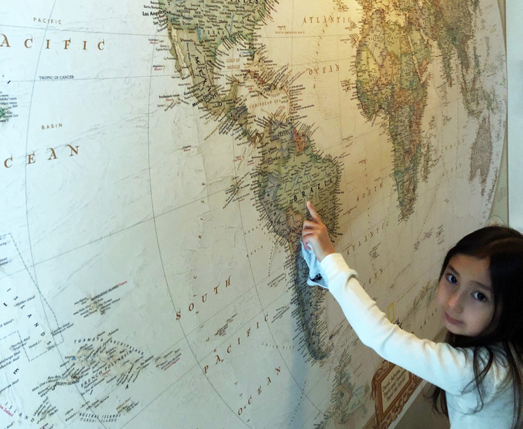 Custom Size Map Murals - Custom Map Design - National Geographic ...
