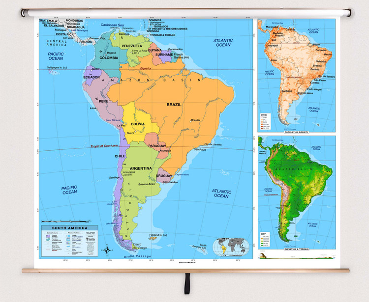 Custom Primary Classroom Spring Roller Map Set - by BrightWay ...