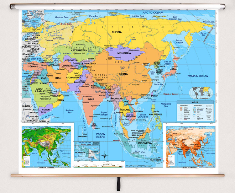 Custom Primary Classroom Spring Roller Map Set - by BrightWay ...