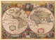 Antique World Map Mural - Old World 1630 Wallpaper Map | World Maps Online
