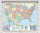 Custom Classroom Map Set Bundle - Essential Series Spring Roller Combo ...