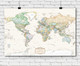 Personalized World Map - Executive Political Map | World Maps Online