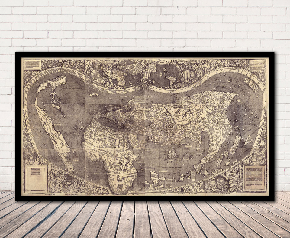 Historic Old World Map - 1581 by Nicola van Sype | World Maps Online
