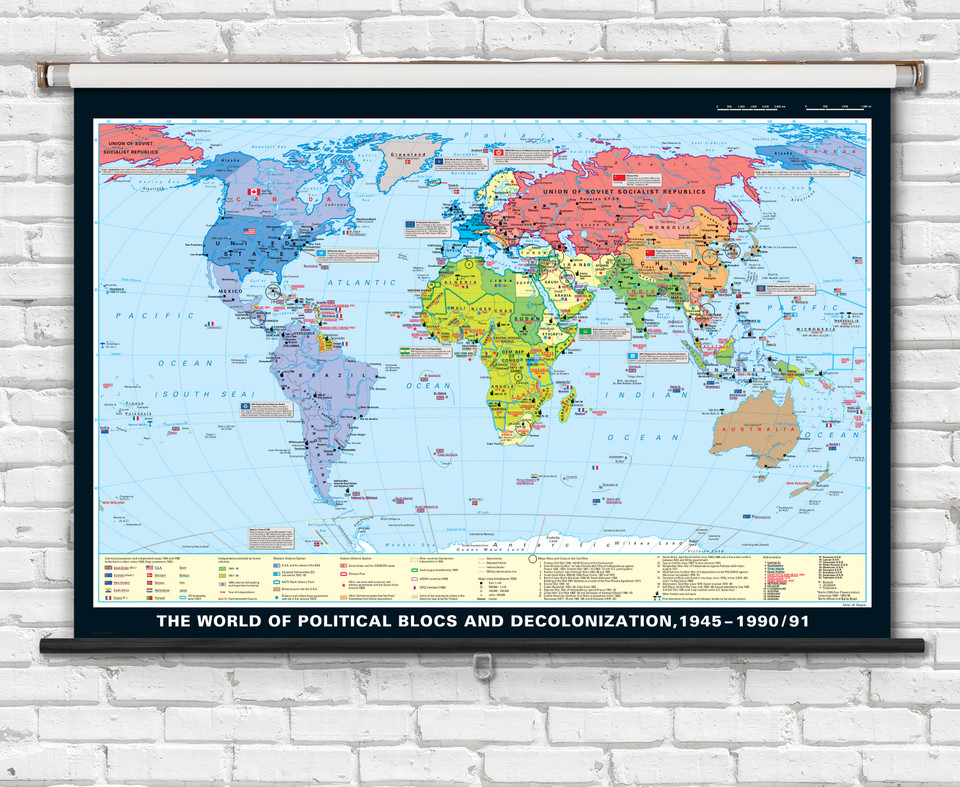 World in the Age of New Imperialism, 1870-1914 History Classroom Map ...