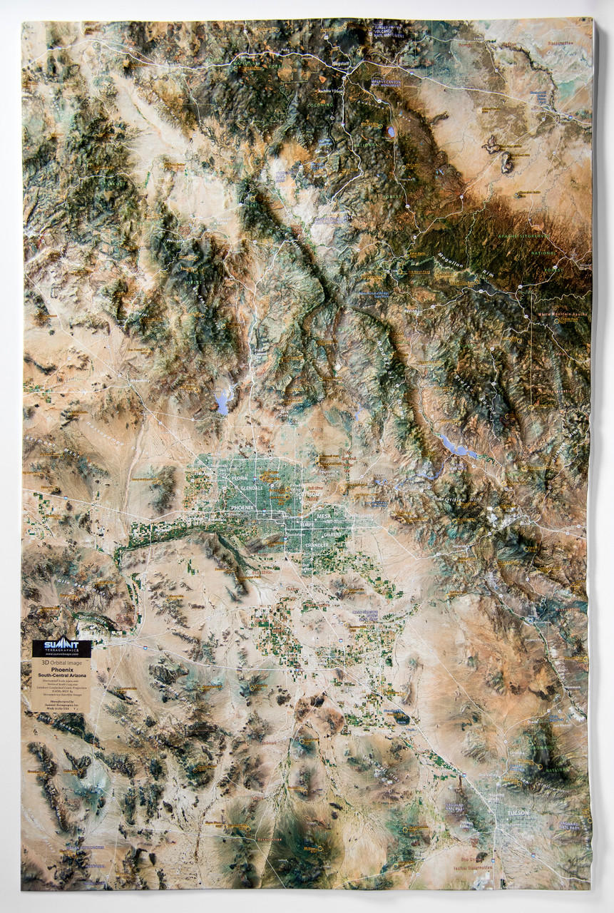 Arizona Topographical Map