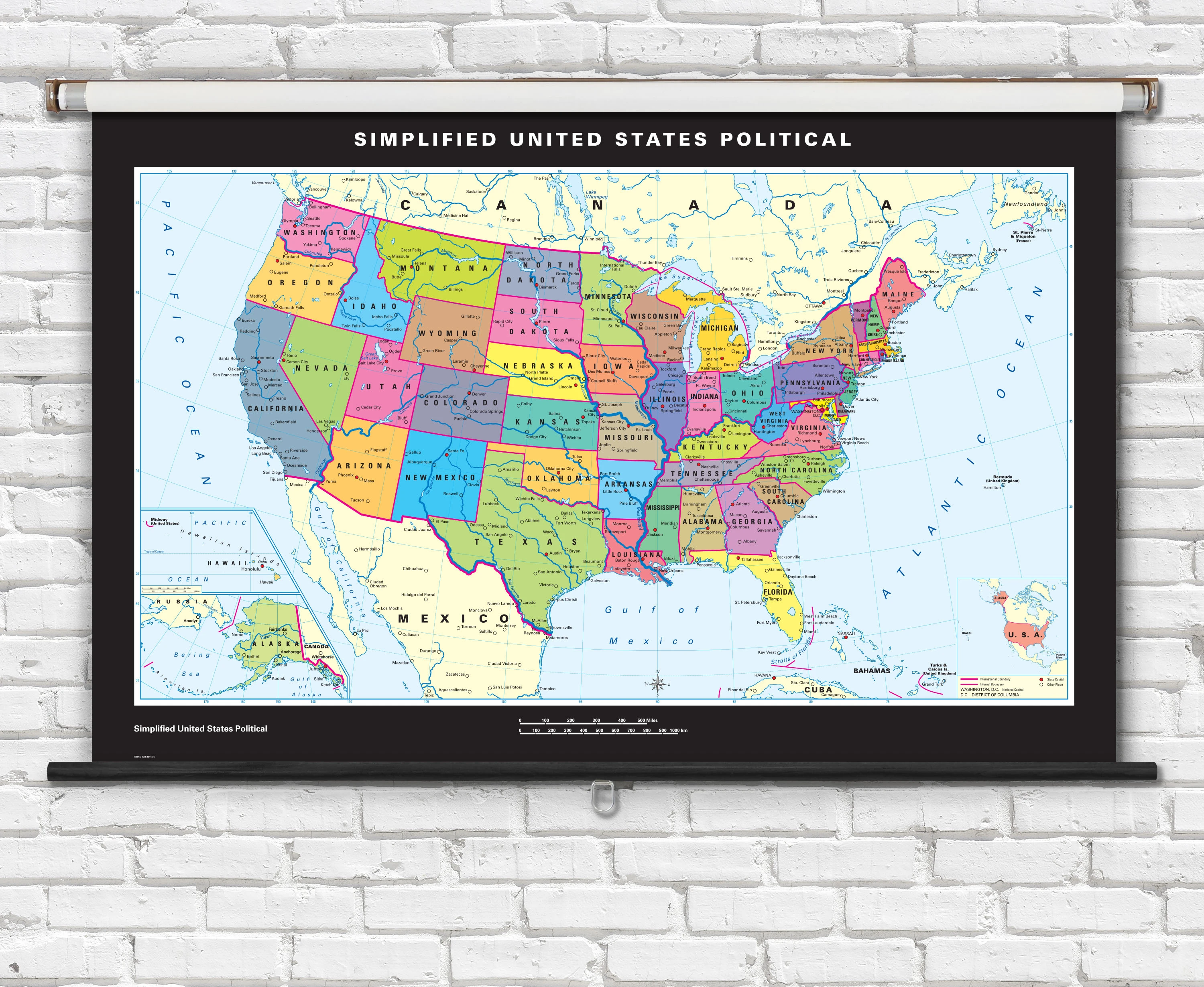 Usa Political Map Us Political Map America Political Map Political