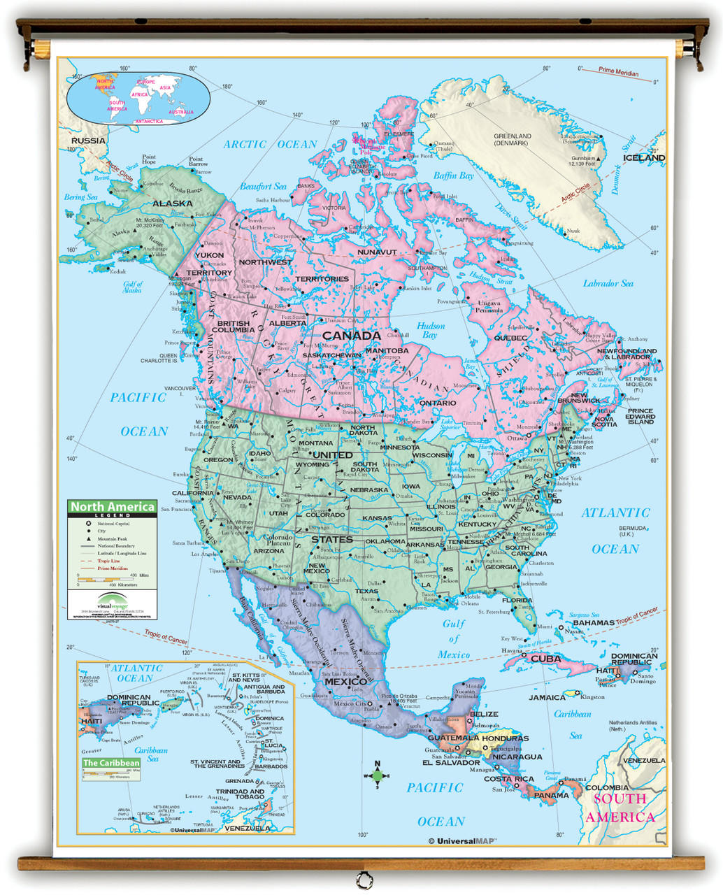 Map Of North America Countries