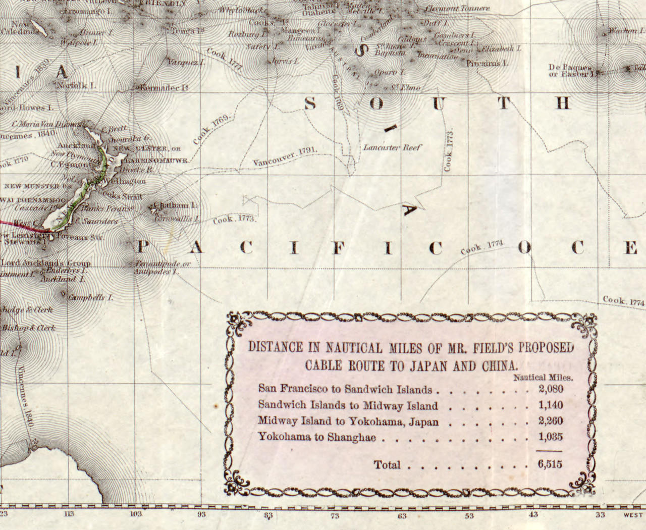 Telegraph Map