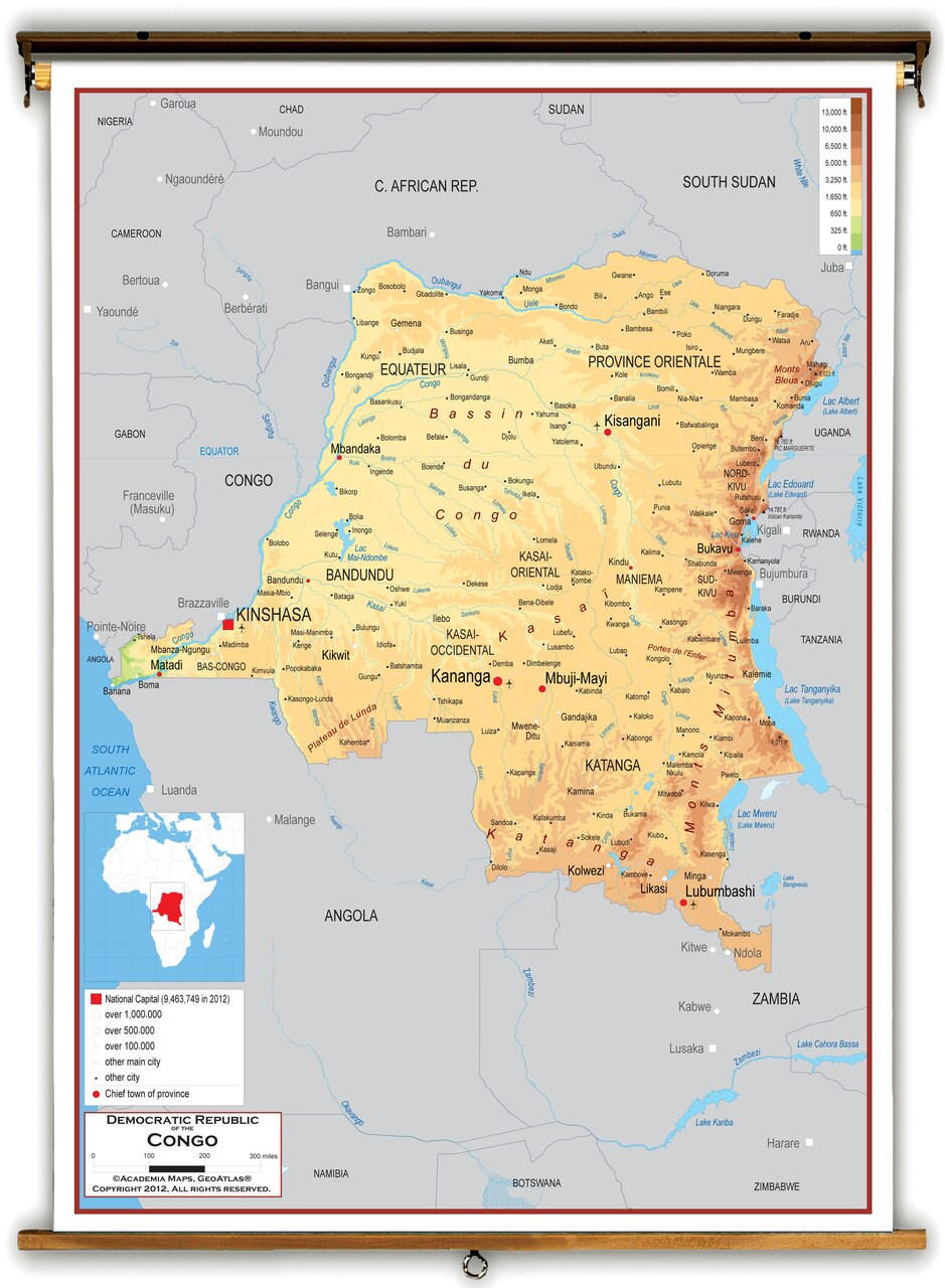 Congo Jungle Map