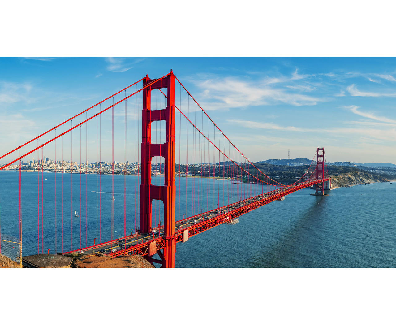 Golden Gate Bridge Stencil