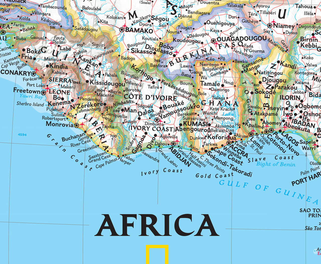 Africa Wall Map