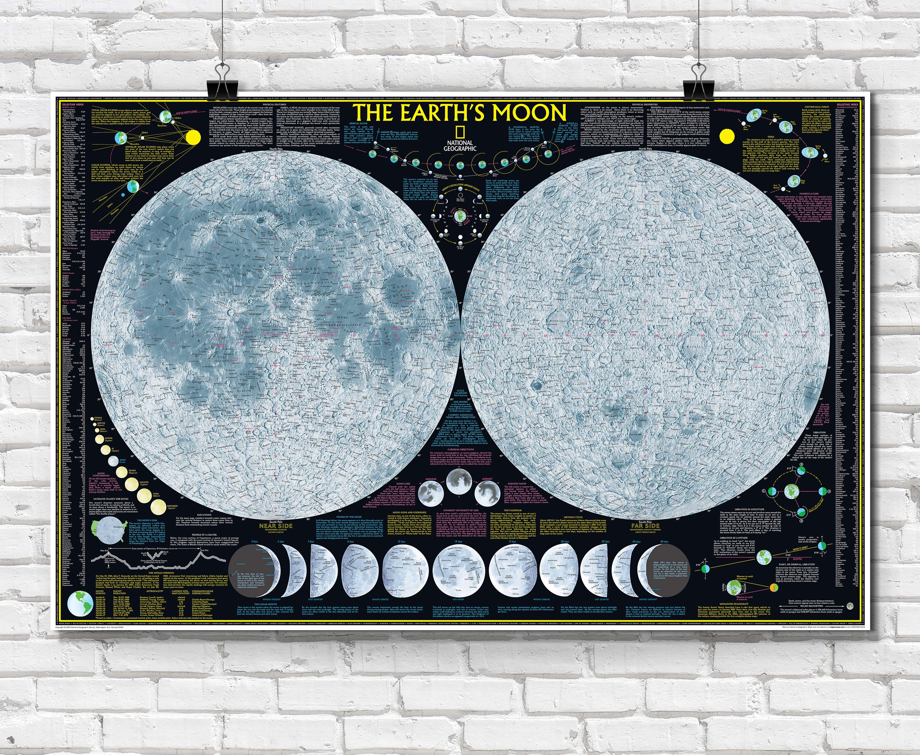 Geopicture Of The Week Brilliant New Highresolution Maps Of The Moon