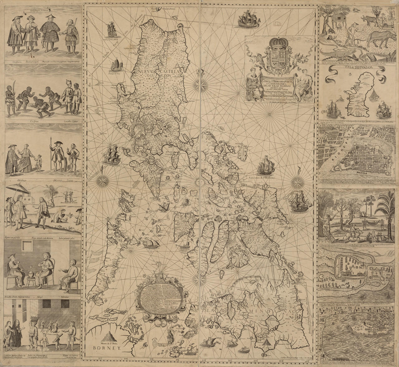 Historical Map of the Philippines - 1734 | World Maps Online