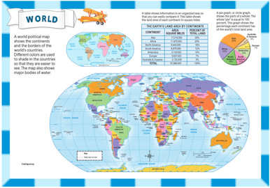Elementary School Digital Interactive Classroom Map Collection School ...