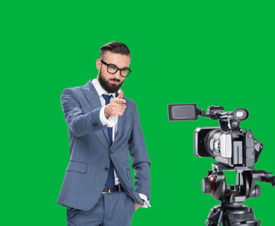 Removable Chroma Key Green Screen Backdrop - Background Wall Decal ...