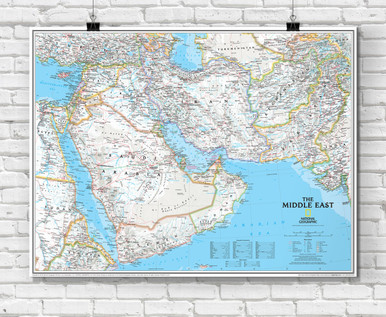 Middle East Geography Map