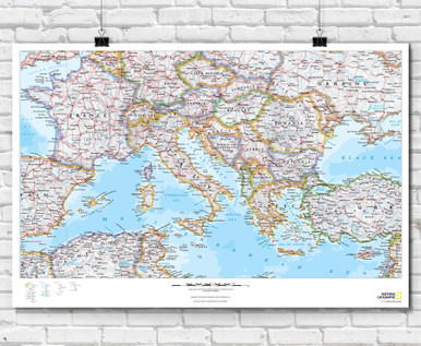 National Geographic Custom Wall Maps