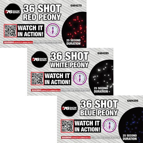 Aerial Fireworks - Pro Line Fireworks - WAZUP Fireworks