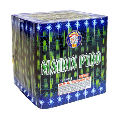 16 Shot Matrix Pyro