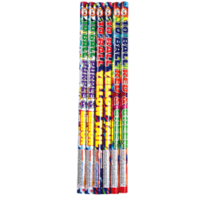 10 Ball Roman Candle Assorted (Pack) - WAZUP Fireworks