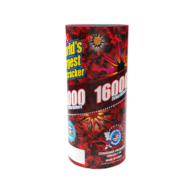 Worlds Largest Firecracker (16000 roll) - WAZUP Fireworks
